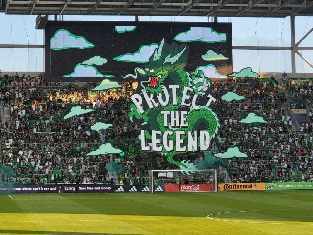 Austin FC fans unveil tifo to honor Asian American and Pacific Islander ...